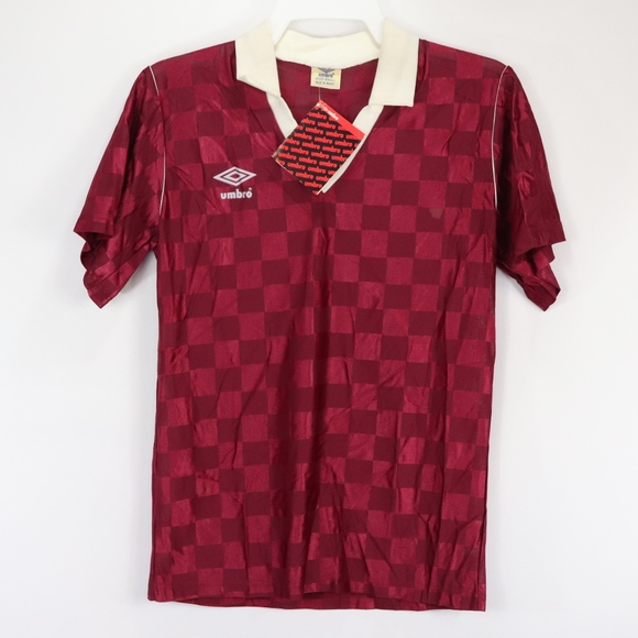 Umbro | Shirts | 8s New Umbro Mens Small Checker Soccer Jersey | Poshmark